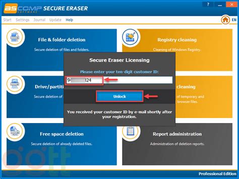Ascomp Secure Eraser Professional Key Bản Quyền Miễn Phí