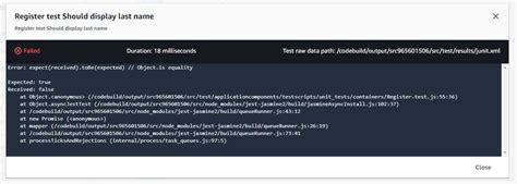 Debug And Fix Test Automation In Devops Aws Modernization Workshop