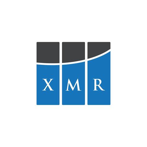 XMR Letter Logo Design On White Background XMR Creative Initials Letter Logo Concept XMR