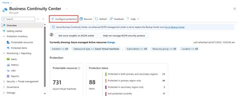 Quickstart Back Up A Vm With The Azure Portal By Using Azure Backup Azure Backup Microsoft