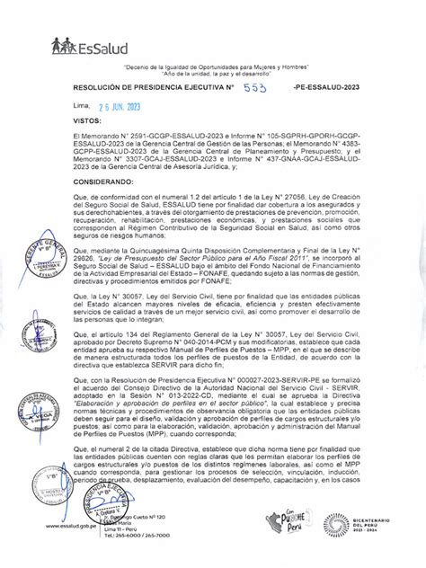 Manual De Perfiles De Puestos Mpp Pdf