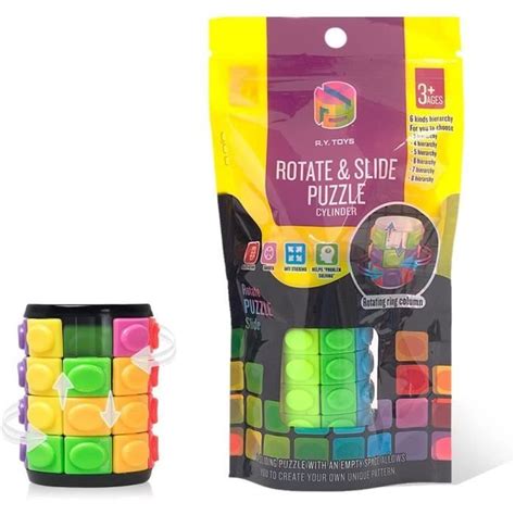 Rytoys Rubix Cube Jouet Cube Magique Casse Tête Pour Adultes