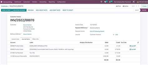 4 4 Customer Finance Management With Odoo Accounting Module Odoo 16 Accounting Book