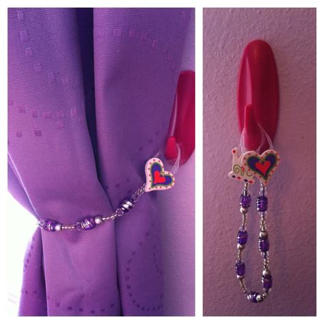 Pin By Jenny Thompson On Crafty Diy Curtain Holdbacks Diy Curtains Command Hooks