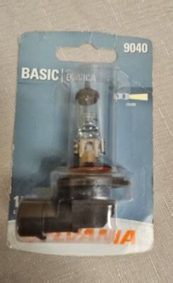 Sylvania 9040 Basic Halogen Light Bulb For Fog Applications 1 Bulb