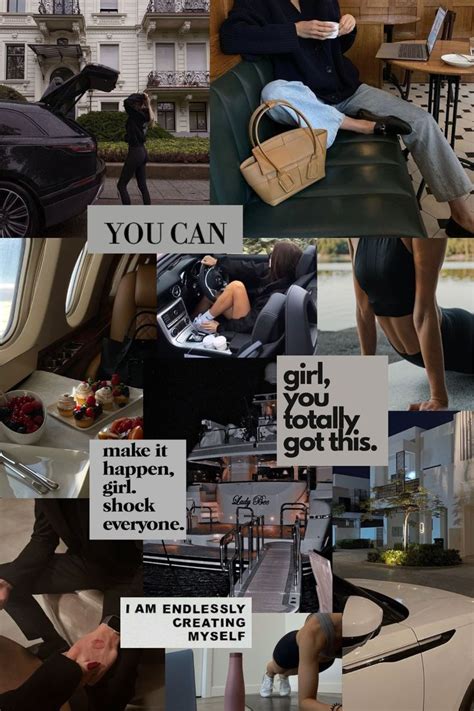 That Girl Vision Board Vision Board Inspiration Vision Board Goals Vision Board Manifestation