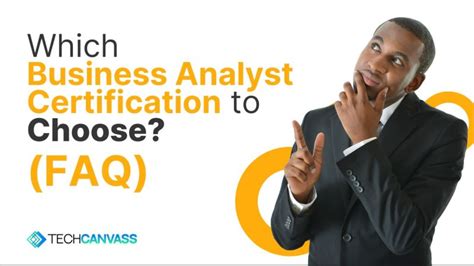 Techcanvass On Linkedin Which Business Analyst Certification To Choose