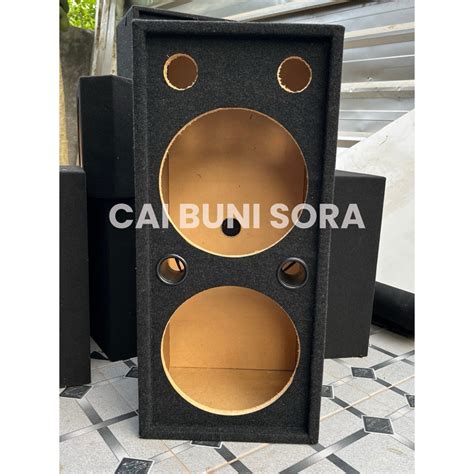 Jual Box Speaker 12 Inch Double Dengan Twitter Tweeter Shopee Indonesia