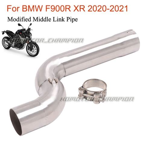 For Bmw F900r F900xr 2020 2021 Motorcycle Exhaust Mid Connecting Pipe