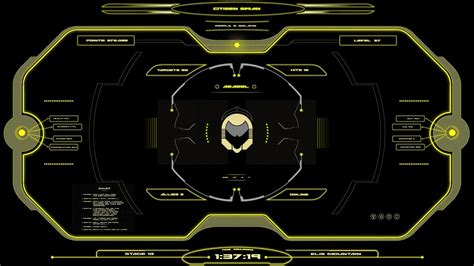 Azazel Christian Vichi Futuristic Sci Fi Dashboard Sci Fi Screen