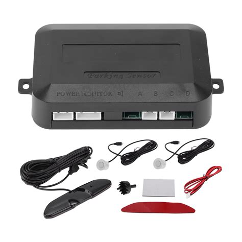 Unique Bargains Universal Car Vehicle Reverse Backup Radar System Reverse Parking Sensors