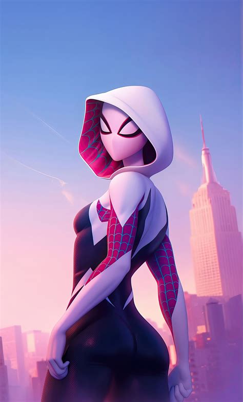 X Gwen Stacy Iconic Pose Iphone Hd K Wallpapers Images Backgrounds Photos And Pictures