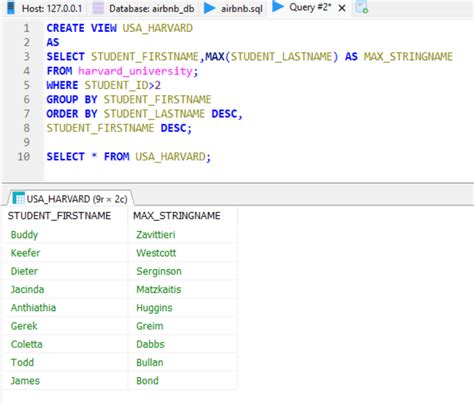 How To Create Views In Mariadb Group By How To Create Views In Mariadb Group By