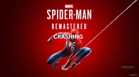 Spiderman Remastered Crashing On Pc Fixed