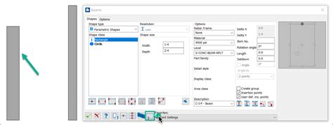 prostructures how to update the beams dialog settings with the