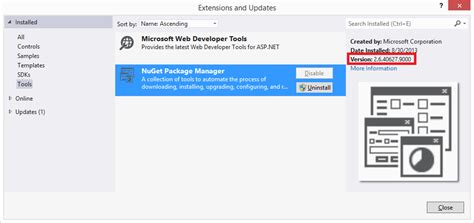 Updated NuGet Support In Visual Studio NET Blog