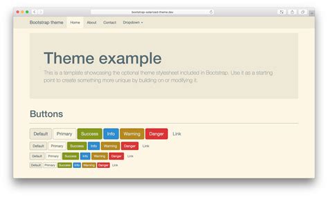github thijskok bootstrap solarized theme bootstrap theme based on