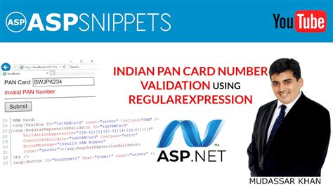 Indian Pan Card Number Validation Using Regularexpression In Aspnet