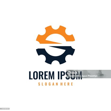 편지 S 기어 벡터 아이콘 기호 일러스트 디자인 템플릿 알파벳 S에 대한 스톡 벡터 아트 및 기타 이미지 알파벳 S 로고 산업 Istock