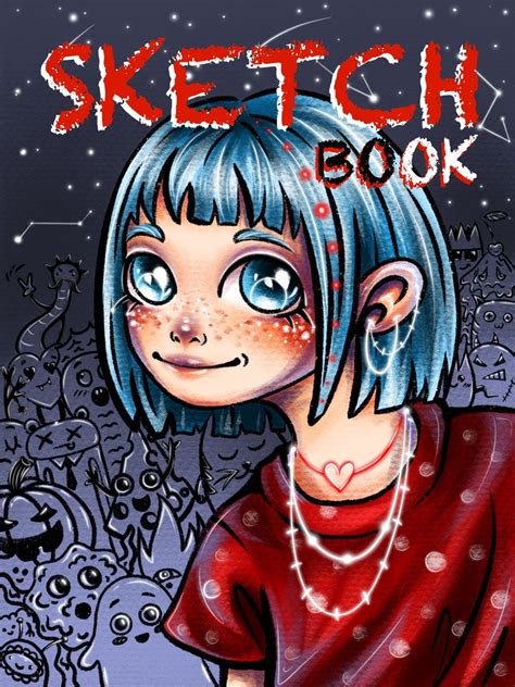 Обложка скетчбука Рисунки Художественные идеи Артбуки