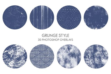 Grunge Style Photoshop Overlays Etsy