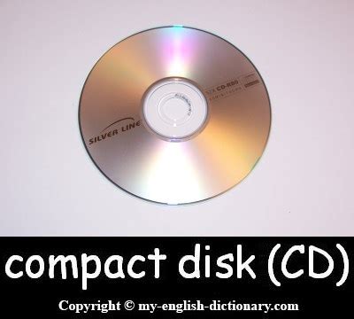 How To Say Compact Disk Learn English With Pictures And Audio