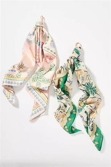 Bright Icon Hair Scarves Set Of 2 Anthropologie