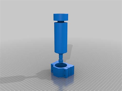 Mockup Cnc 500w Spindle And Alminiumu Bracket By Coat Download Free