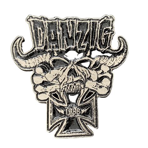 Danzig 1988 Bloodstain Badges