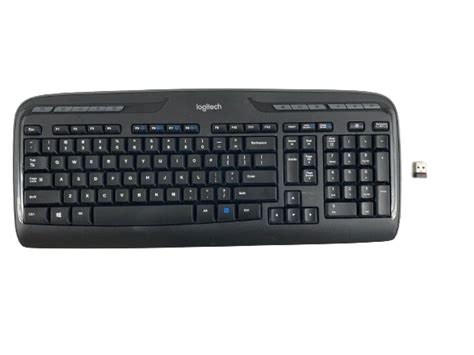 Logitech Y R0009 Wireless Keyboard And Usb Receiver Black Pre Owned As Is Swedemom