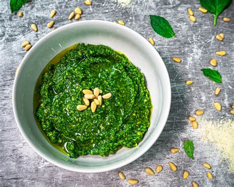 How To Make Basil Pine Nut Pesto