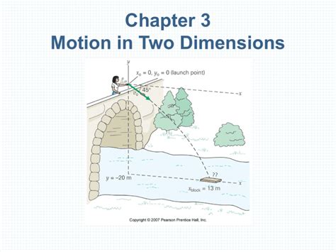 Chapter Motion In Two Dimensions