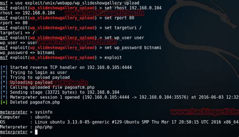 Hack Wordpress Server Using Wordpress Slideshow Gallery Authenticated
