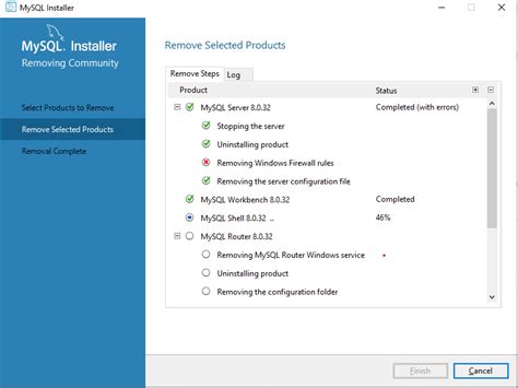 Dúvida Olá Pessoal Precisei Desinstalar O Mysql Devido A Um Erro E Não Estou Conseguindo