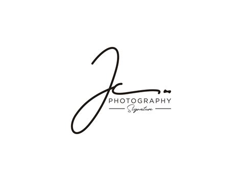 Letter Jc Signature Logo Template Vector 11328362 Vector Art At Vecteezy