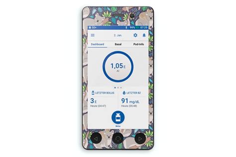 Shop Koala Sticker Omnipod Dash Pdm Today Protect Your Cgm