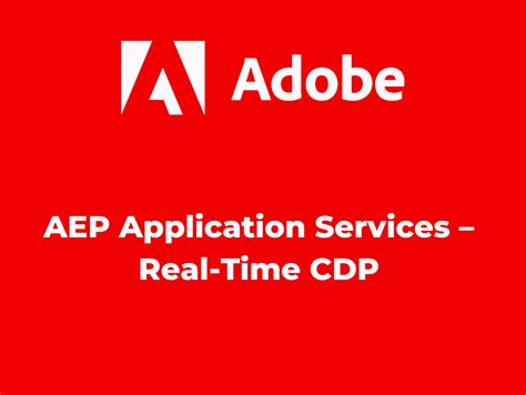 AEP Application Services Real Time CDP Akdemy
