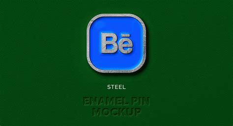 Free Soft Enamel Pin Mockup On Behance