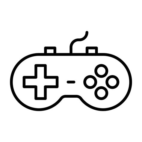Game Controller Line Icon 4568633 Vector Art At Vecteezy