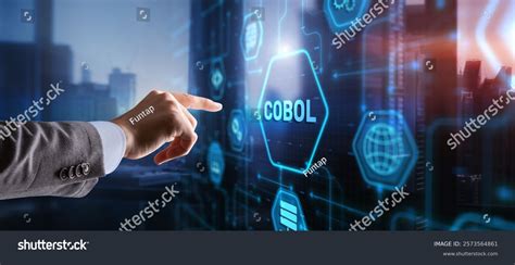 Cobol Common Business Oriented Language Computer Stock Photo Shutterstock