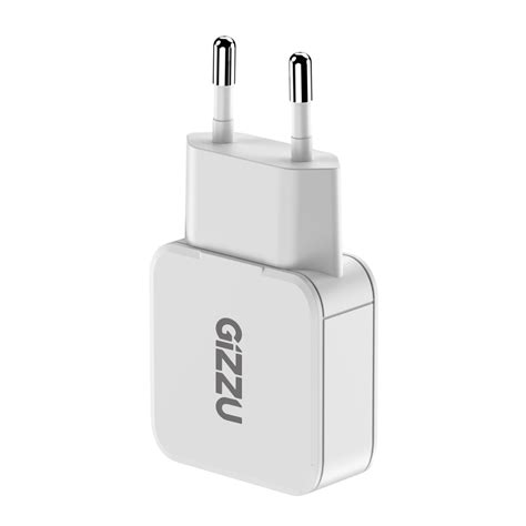 Gizzu 2 Port 20w Gan Wall Charger South Africa Msj Concepts