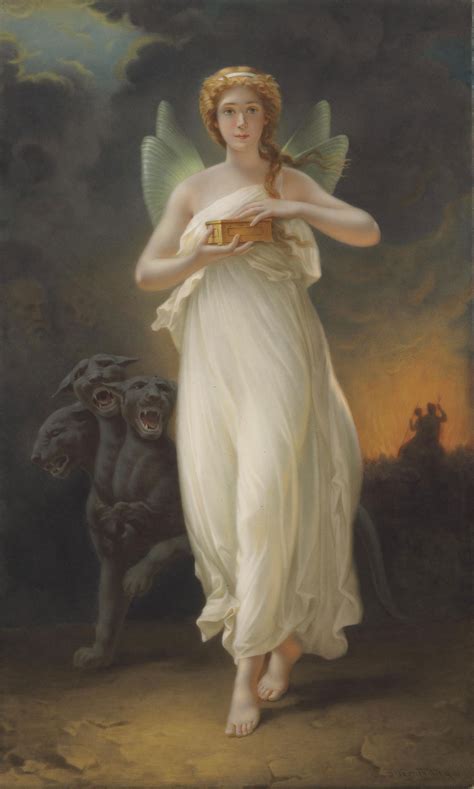 A Berlin Kpm Porcelain Rectangular Plaque Psyche Aus Der Unterwelt Koment Late 19th