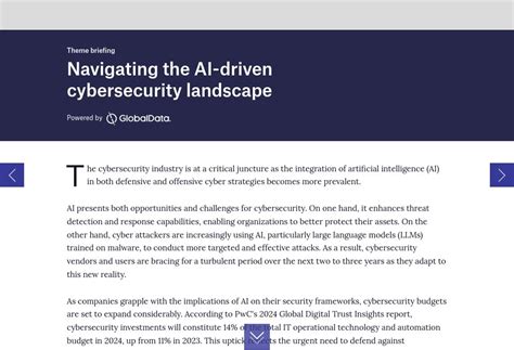 Navigating The Ai Driven Cybersecurity Landscape Global Defence Technology Issue 148