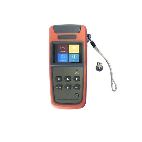 portable otdr with vfl and 22db dynamic range for fiber testing