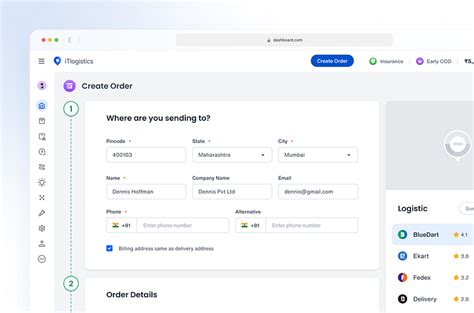 Create Order Form By Ravi Kanani On Dribbble