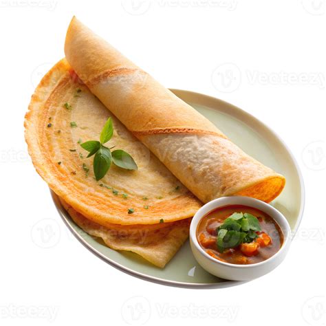 Dosa Isolated On A Translucent Background 47406208 Png