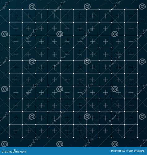Hud Grid Modern Interface Grid For Futuristic Interface Stock Vector Illustration Of Virtual