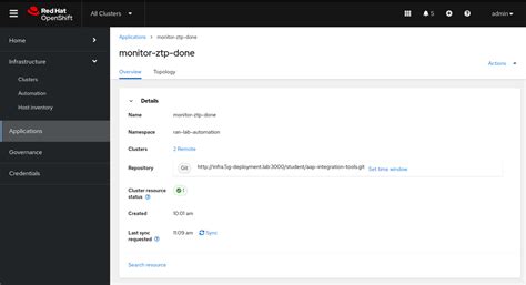 Check SNO Deployment Is Finished LAB G RAN Deployments On OpenShift
