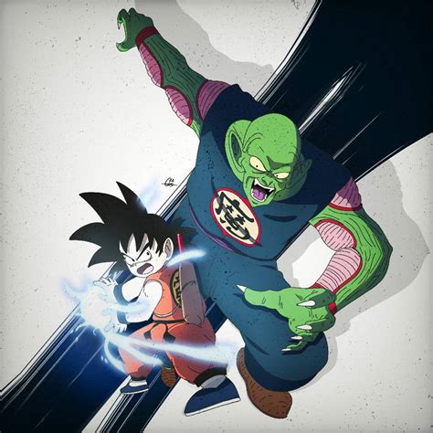 Goku Vs Piccolo Classic By Gus Art On Deviantart