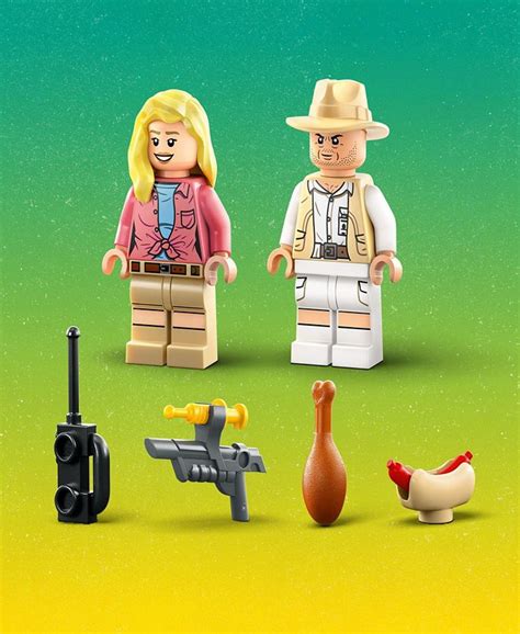 Lego® Jurassic World 76957 Velociraptor Escape Toy Building Set With Dr